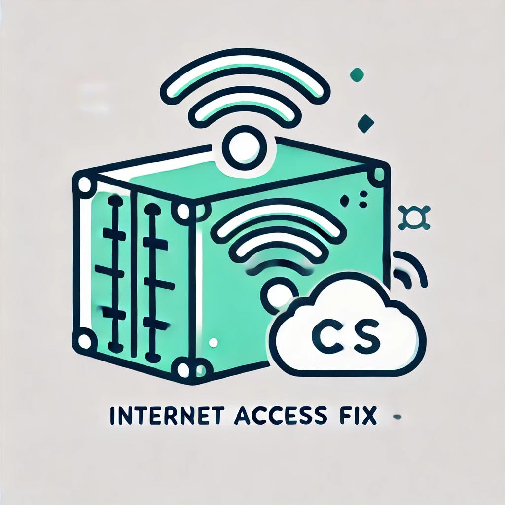 How to Fix Docker Containers with No Internet Access: A Quick and Easy Guide | by Adrian ...