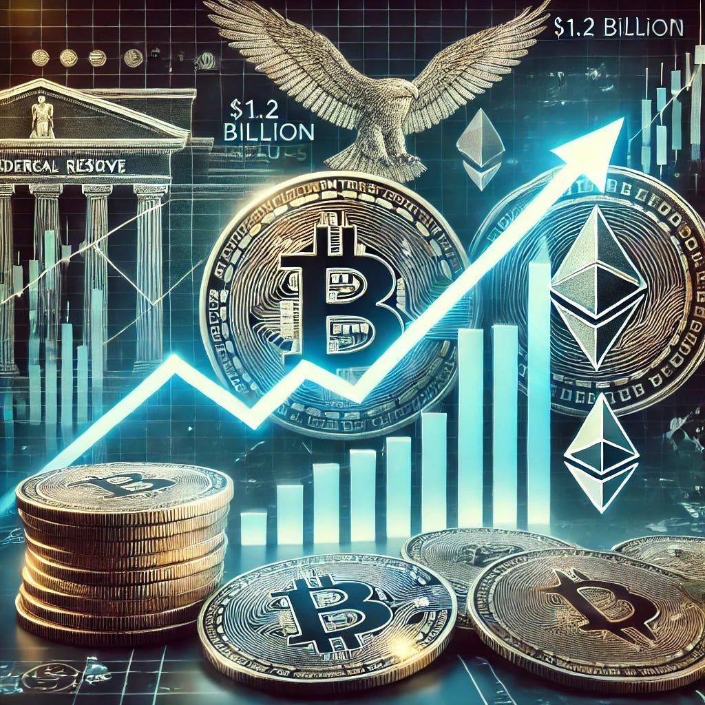 Digital Assets See $1.2 Billion Inflows Amid Dovish U.S. Monetary Policy | by AshenWolveDEFI ...