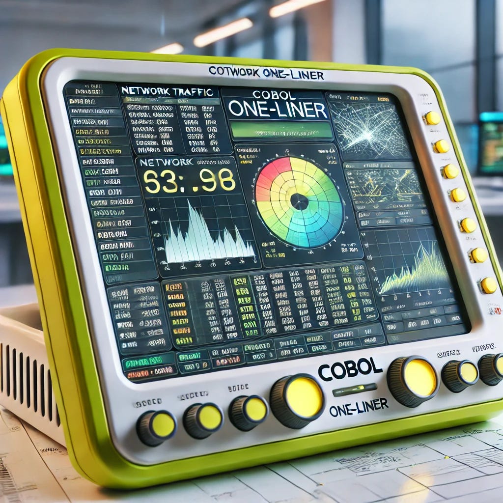 💾 COBOL One-Liner: The Pillar of Network Traffic Management | by ...