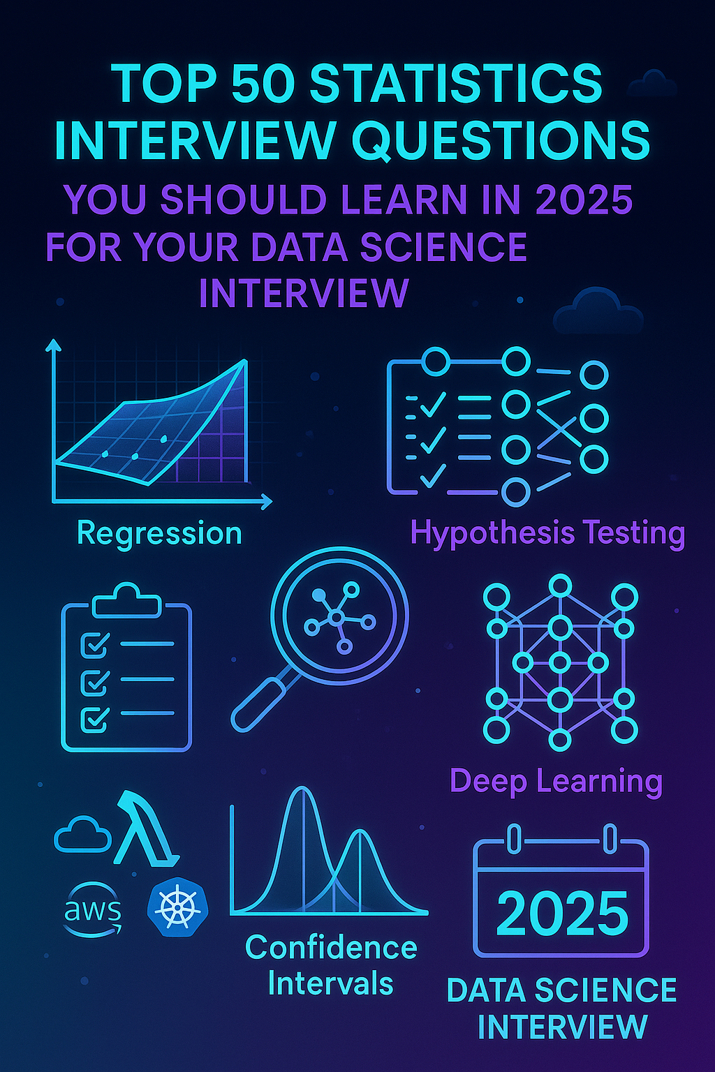 Top 50 Statistics Interview Questions You Should Learn in 2025 for Your ...