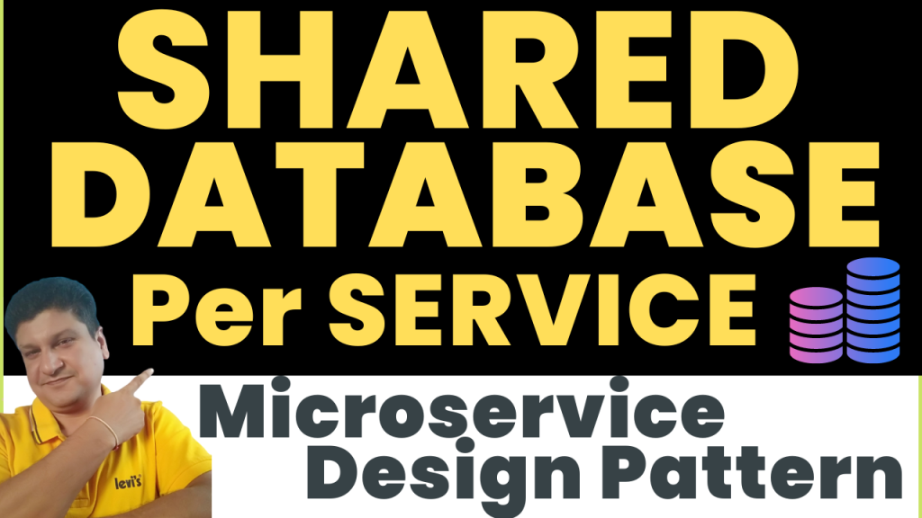 Shared Database per Service Design Pattern Tutorial for Microservices with Examples for ...