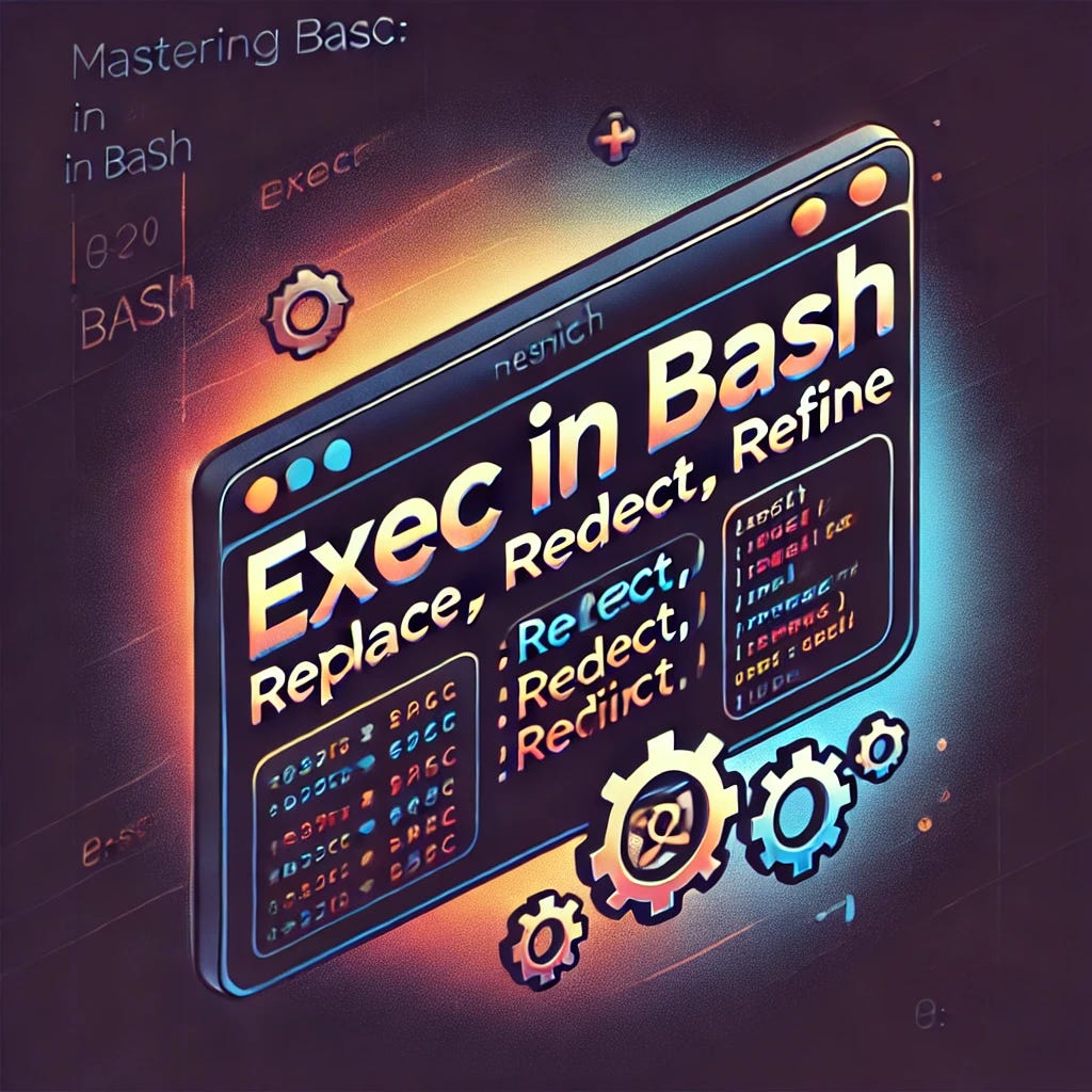 Mastering exec in Bash: Replace, Redirect, and Refine Your Scripts | by Betashorts | Nov, 2024 ...