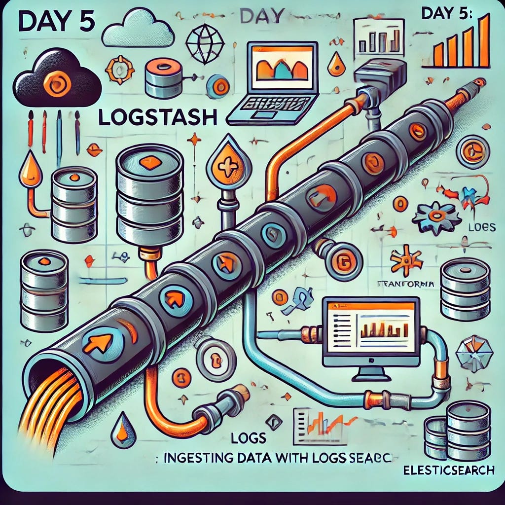 🔨 Day 5: Ingesting Data with Logstash | by Vinoth Subbiah | Medium