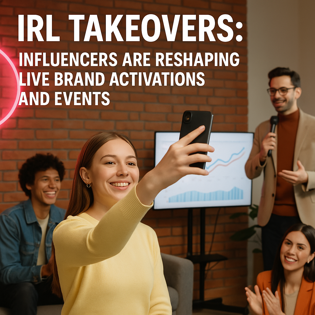 IRL takeovers: Influencers are reshaping live brand activations and ...
