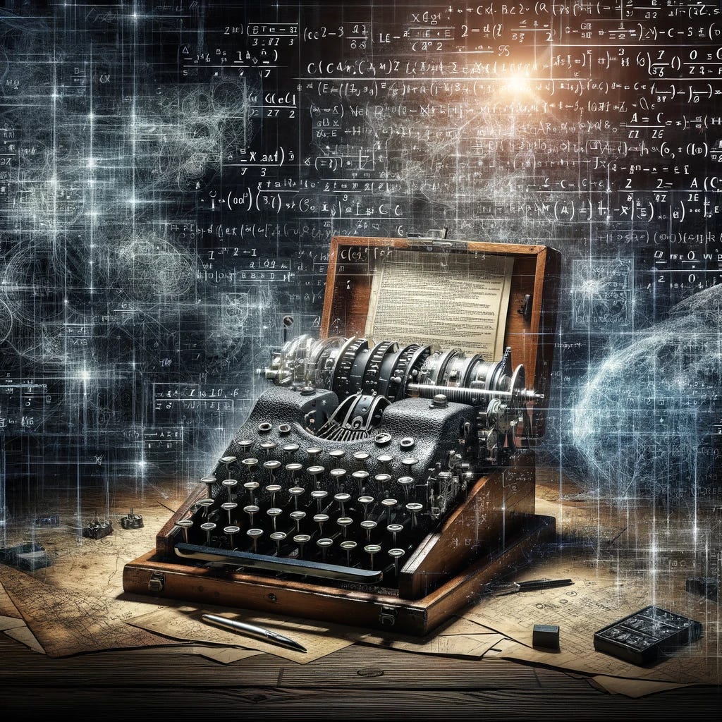 Cracking the Enigma Code Today. The Enigma Machine is a true icon in ...