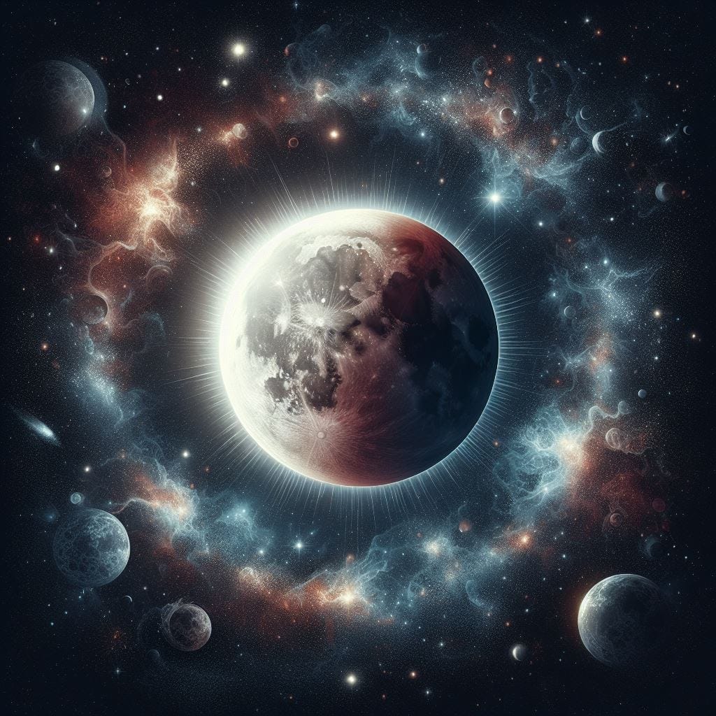 Lunar Eclipse Conjunct Natal Sun. The alignment of a lunar eclipse with ...