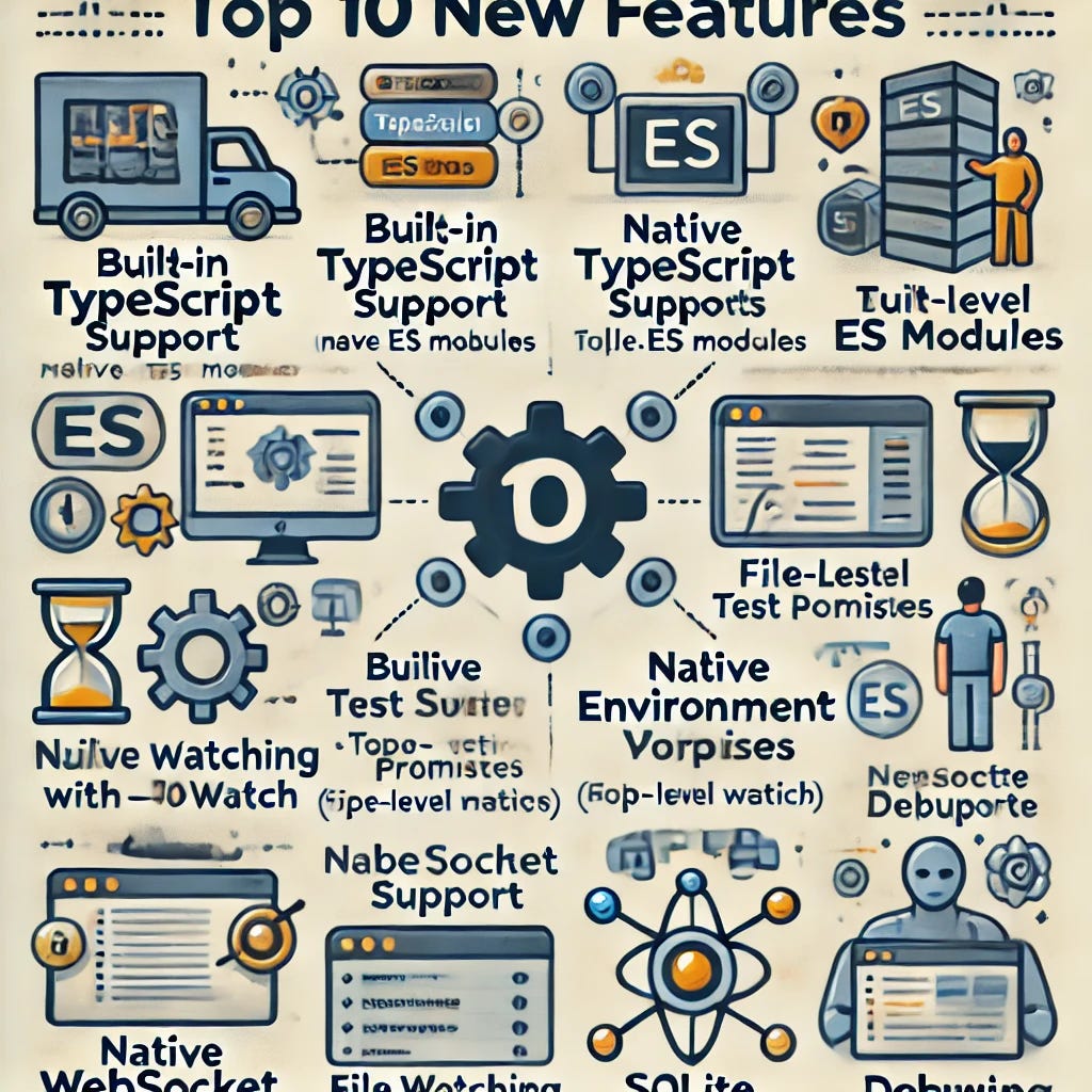 10 New Features in Node.js That Make It Amazing | by M Business Solutions | JavaScript in Plain ...