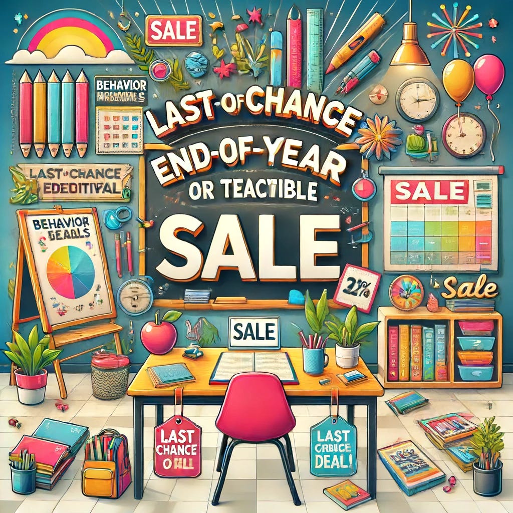 Hurry! End-of-Year Teacher Sale You Can’t Afford to Miss — Essential ...