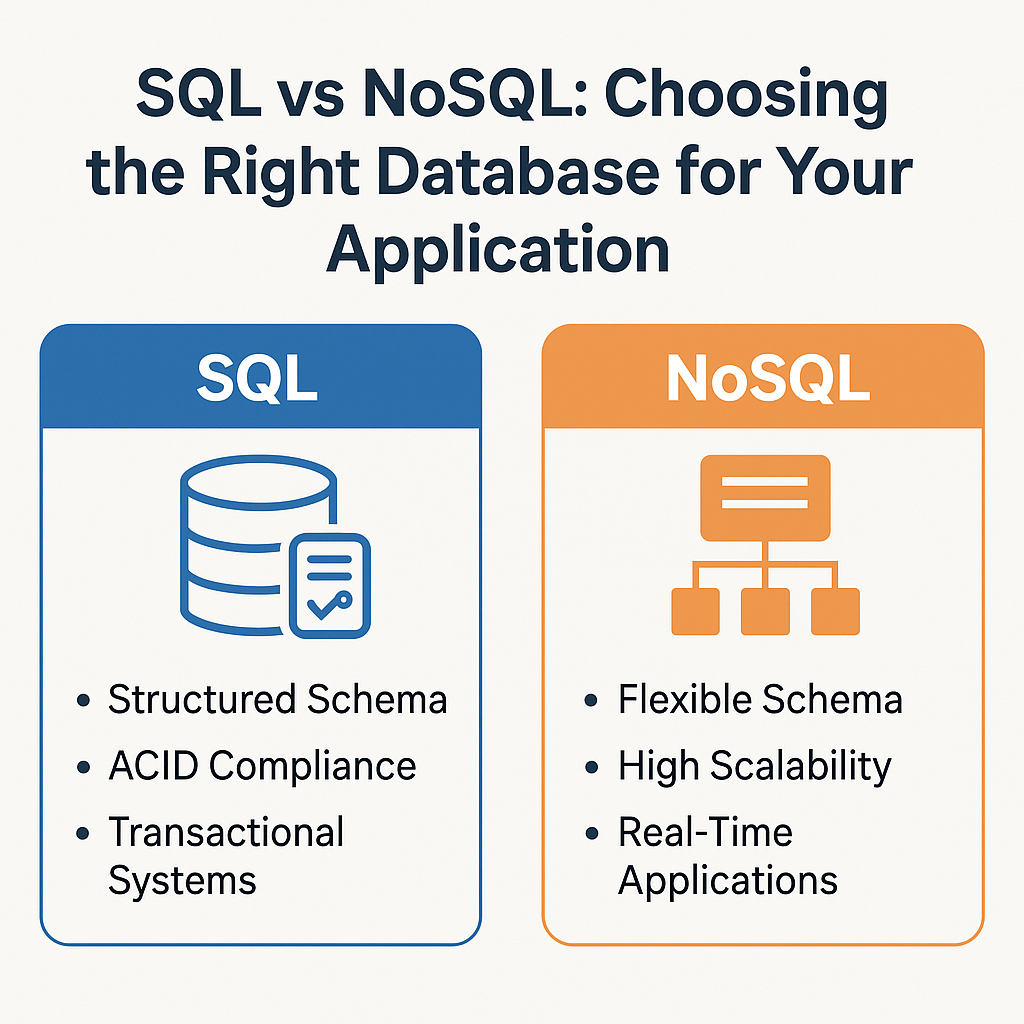 SQL vs NoSQL: Choosing the Right Database for Your Application | by ...