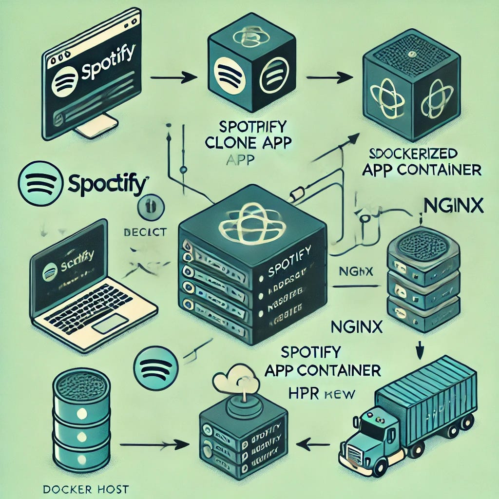 Deployed My Spotify Clone App Using Docker: A Step-by-Step Guide for Seamless Deployment | by ...