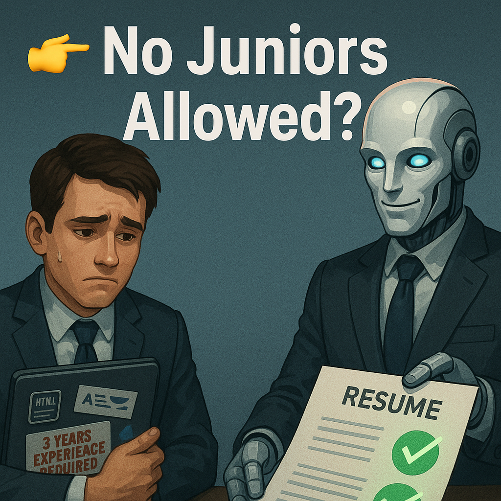So You Want to Code? Sorry, You Need Experience First — AI vs Junior ...