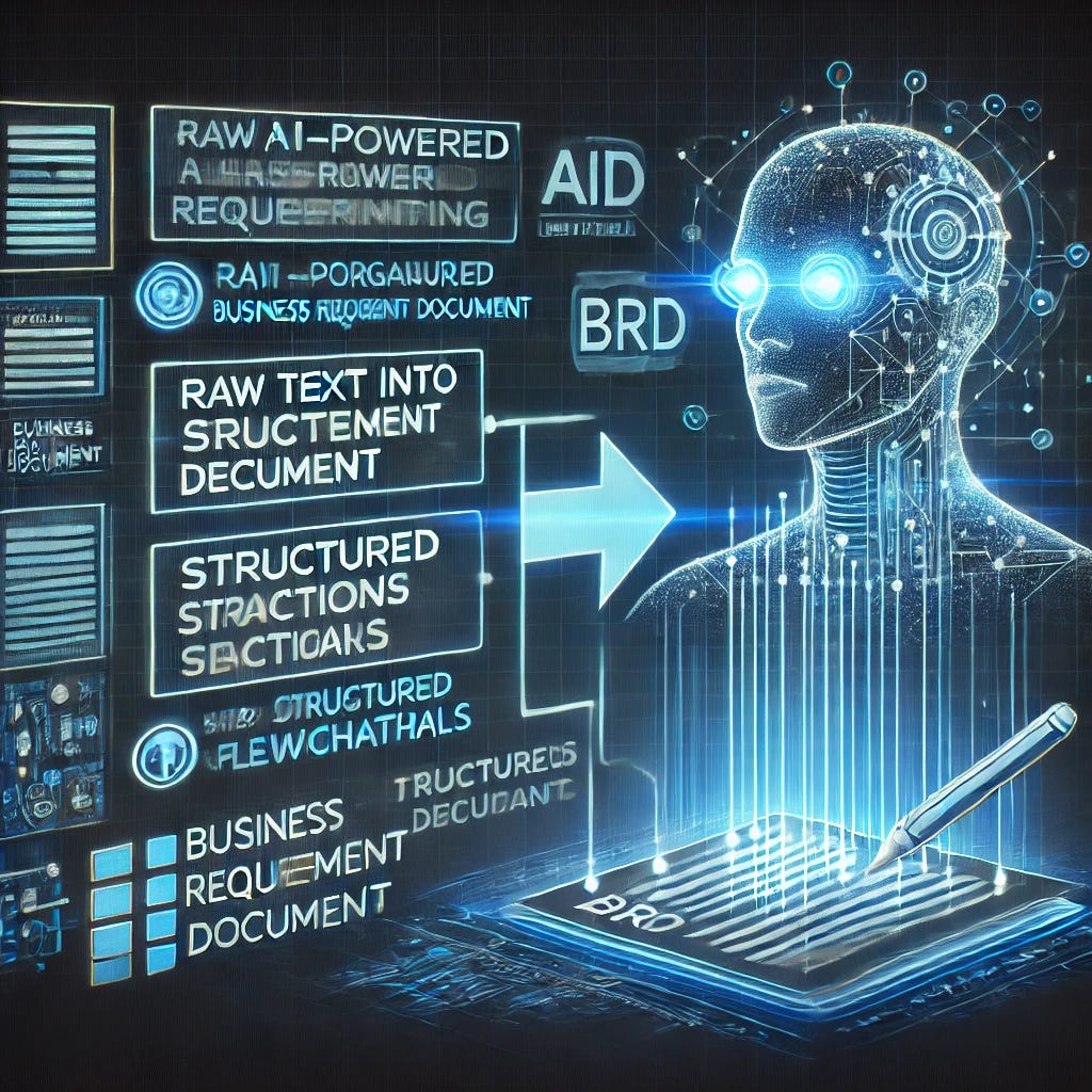 Automating BRD Creation with LLMs | by Narendran Thillaisthanam | Medium