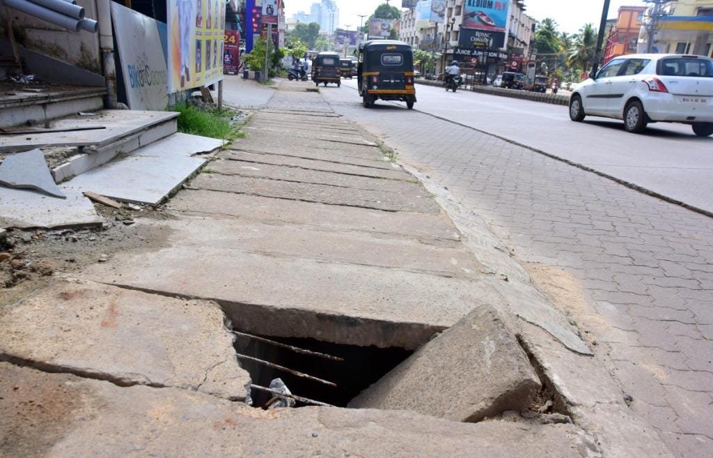 The Importance of Proper Footpaths in India: Encouraging Sustainable ...