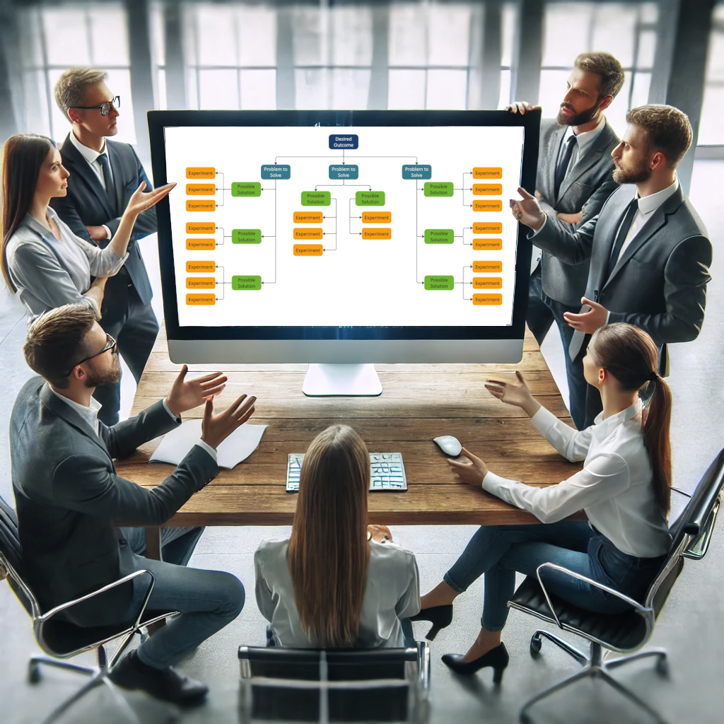 Opportunity Solution Trees. Mapping our options toward a desired… | by ...