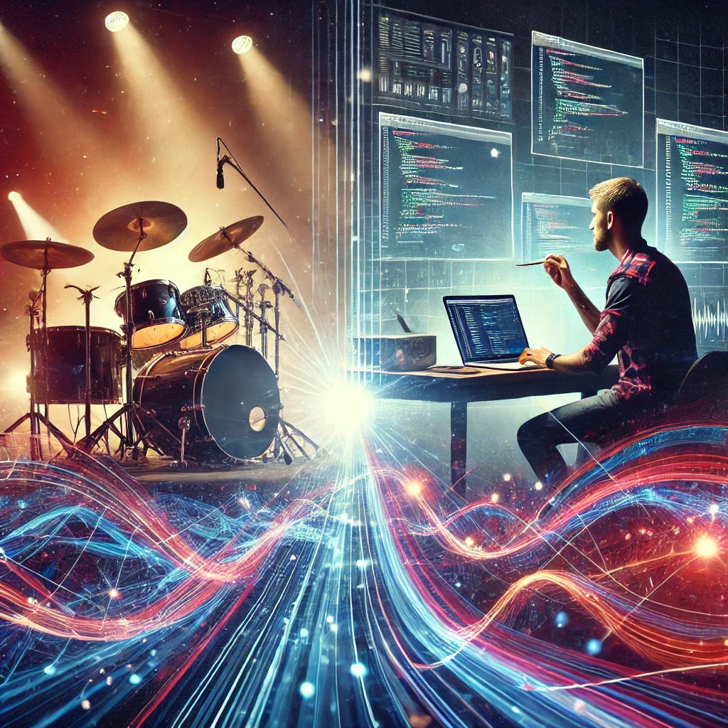 Rhythm, Code, and Creativity: A Journey Between Drumming and Programming | by Shay Shabtay | Medium