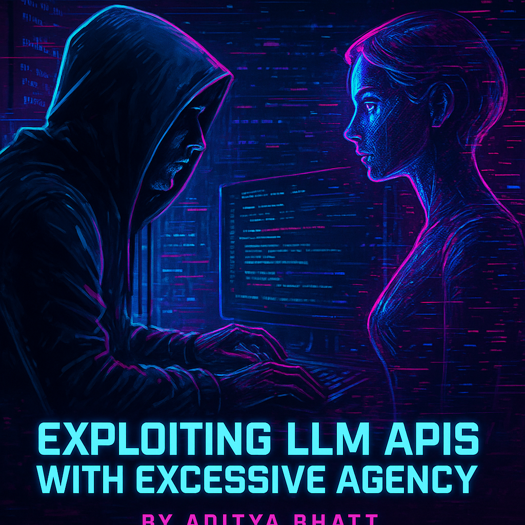 Exploiting LLM APIs with Excessive Agency [Part 1] | by Aditya Bhatt | Aug, 2025 | InfoSec Write-ups