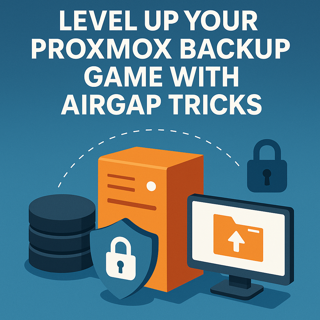 Level Up Your Proxmox Backup Game with Airgap Tricks | by Mr.PlanB | Medium