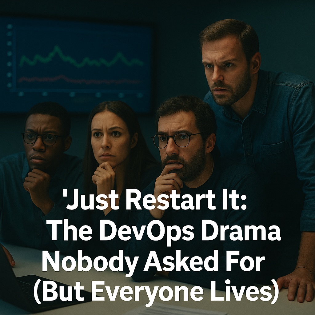 “Just Restart It”: The DevOps Drama Nobody Asked For (But Everyone Lives) | by BHARAT PRAKASH ...