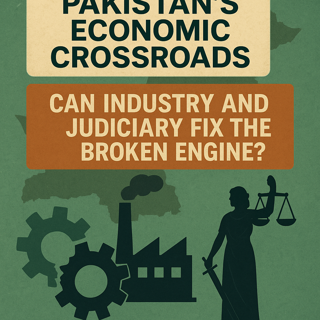 Pakistan’s Economic Crossroads: Can Industry and Judiciary Fix the ...