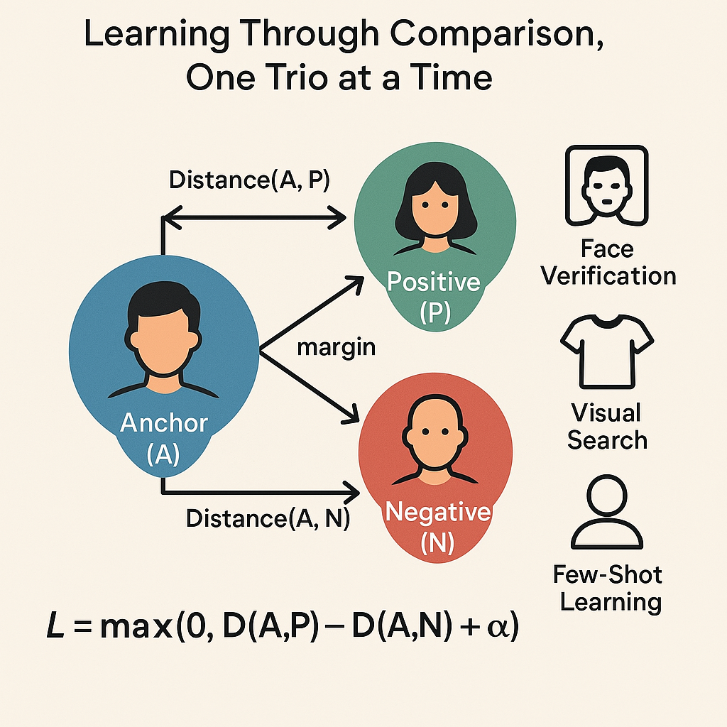 Day 24/100: Triplet Loss — Learning Through Comparison, One Trio at a Time | by Sebastian ...
