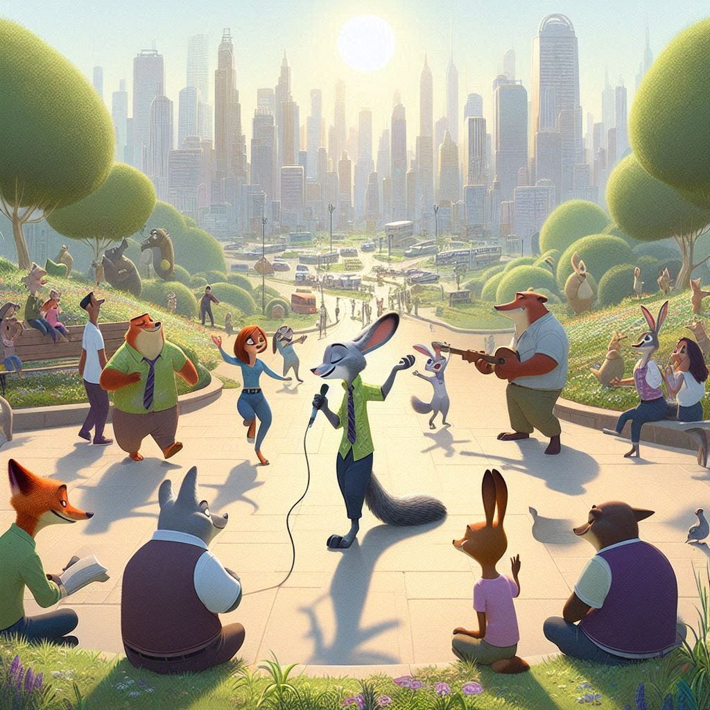 My 44-day writing challenge #2 — A place named Zootopia | by Alcides ...