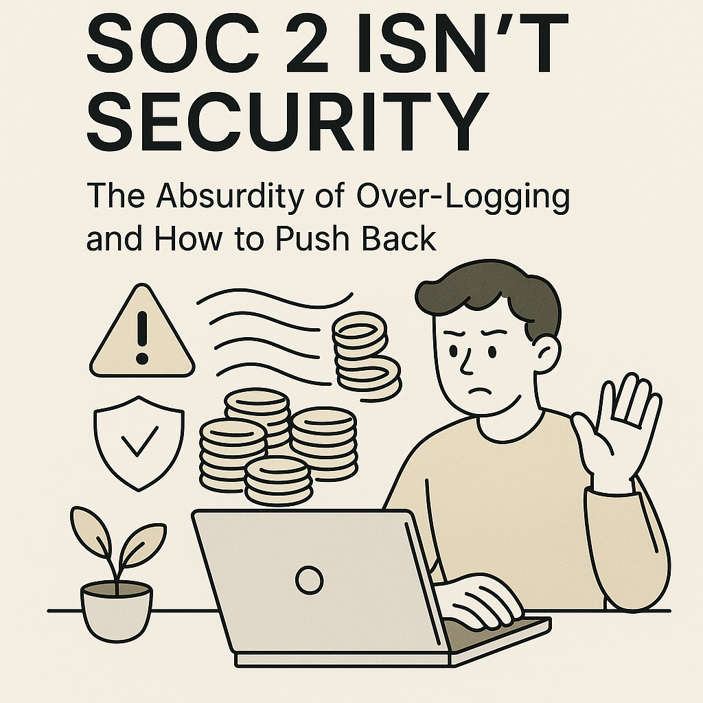 SOC 2 Isn’t Security: The Absurdity of Over-Logging and How to Push ...