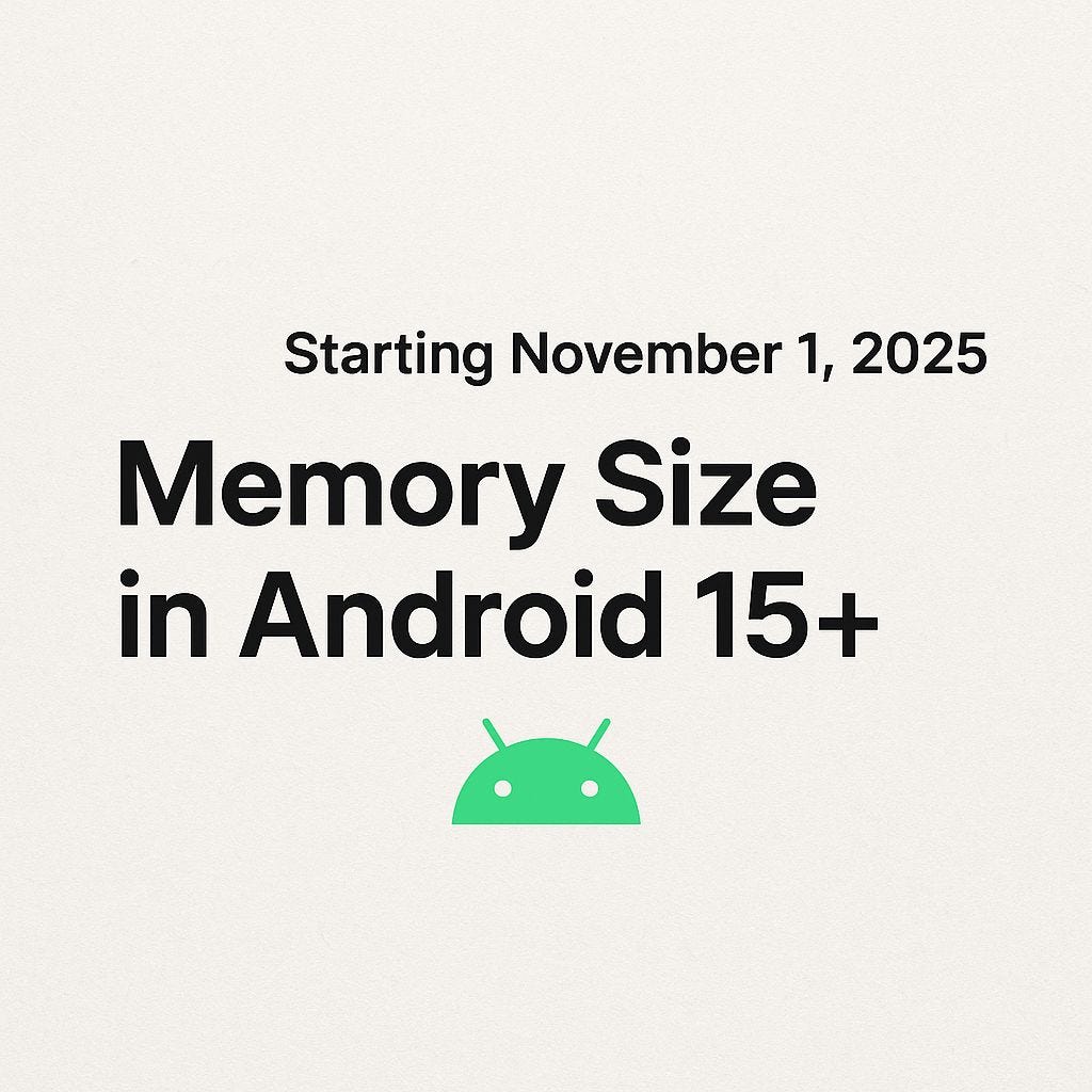 🚀 Android 15+ Is Raising the Bar: Mandatory 16KB Memory Page Size ...
