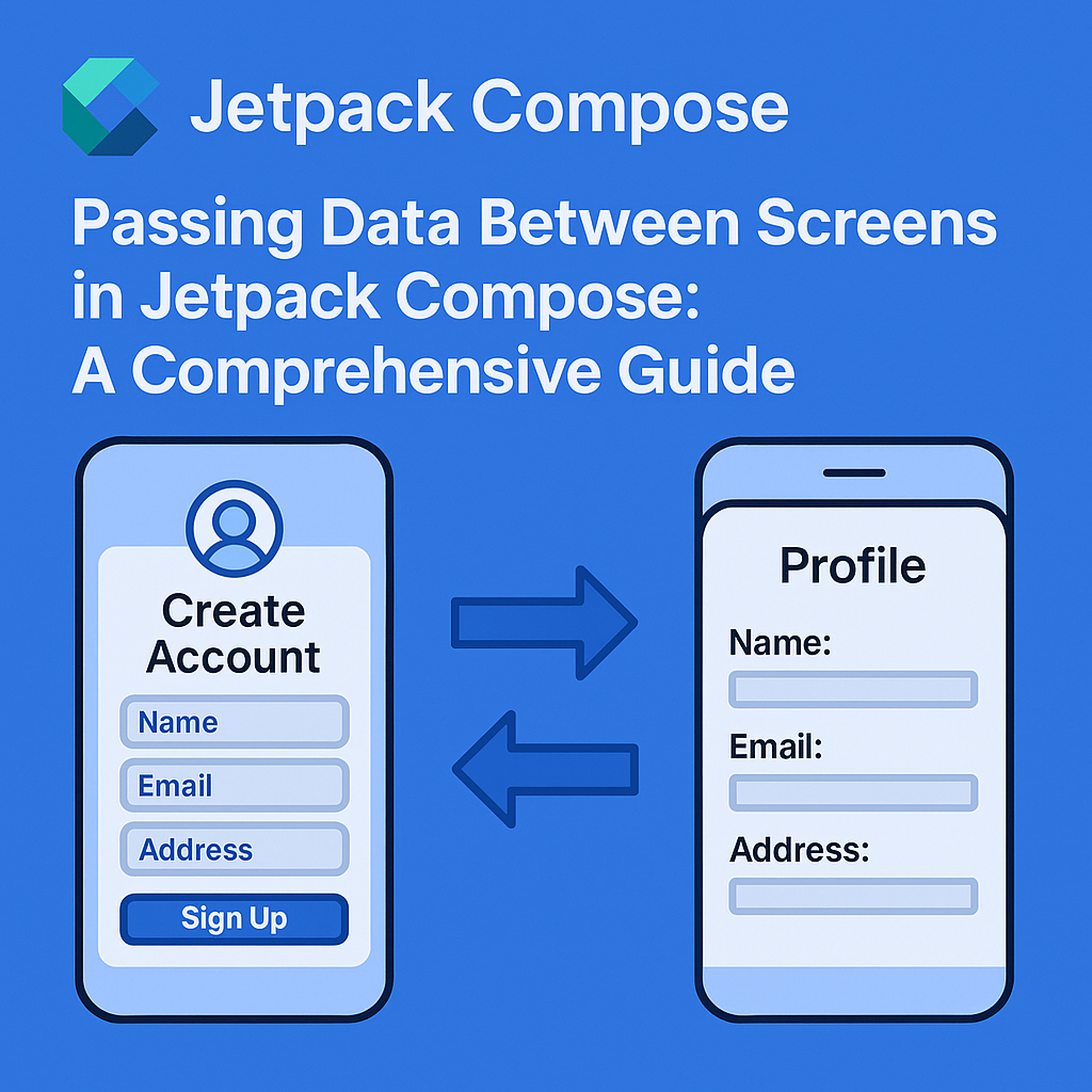 Passing Data Between Screens in Jetpack Compose: A Comprehensive Guide | by Abhijit Rajmane | Medium