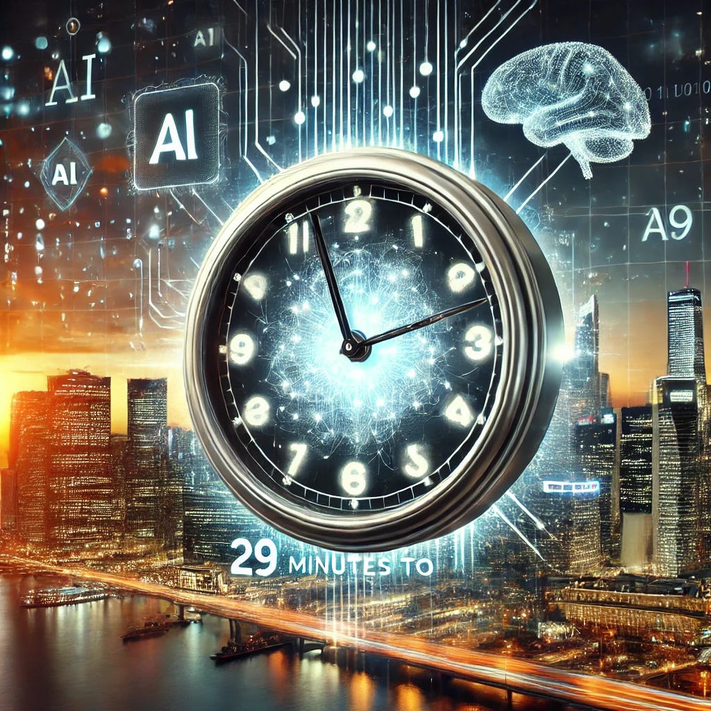 29 Minutes to Midnight. The AI Safety Clock and the Ticking… | by ...