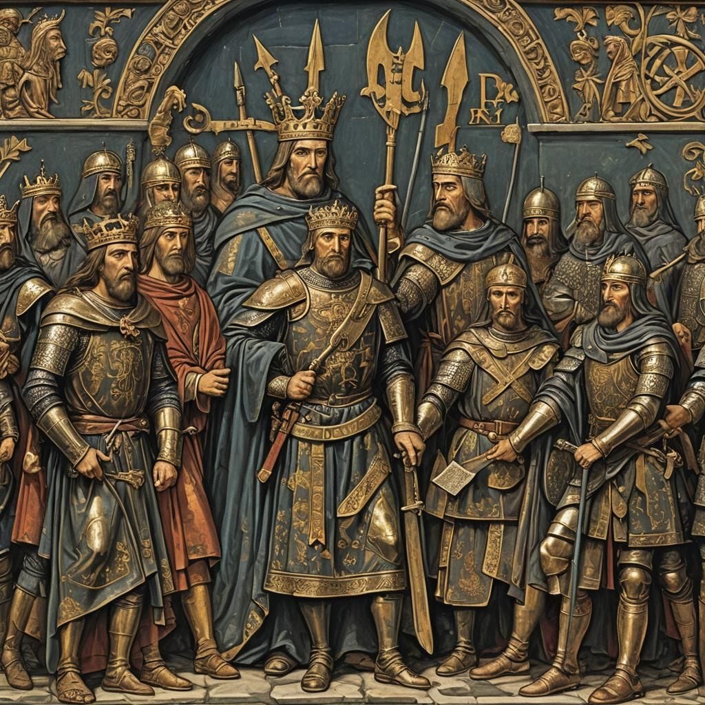 The Merovingian Dynasty: Kings of Chaos in the Dark Ages | by C. L ...