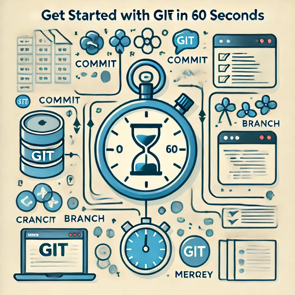 Get Started with Git in 60 Seconds 🛠️ | by Marcelo Domingues | The 60 ...