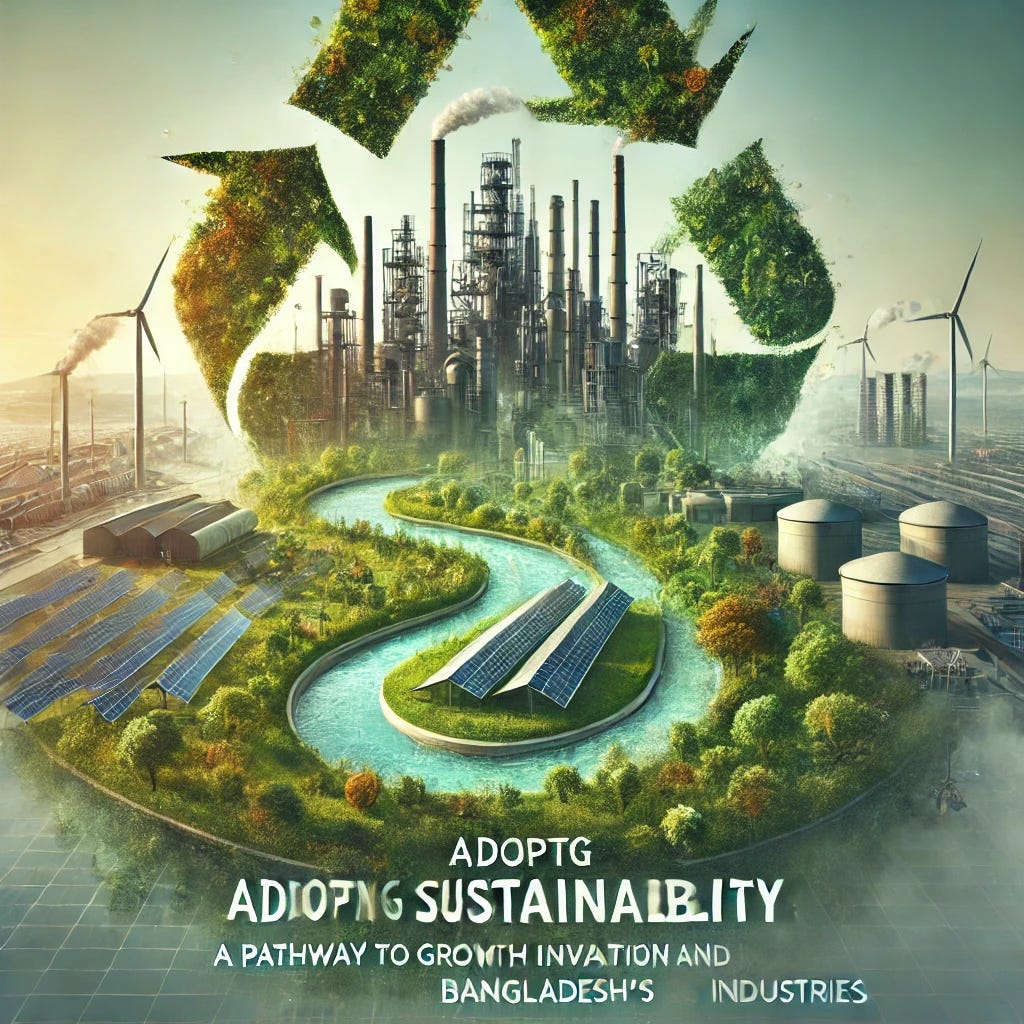 Adopting Sustainability: A Pathway to Growth and Innovation for Bangladesh’s Industries | by A.K ...