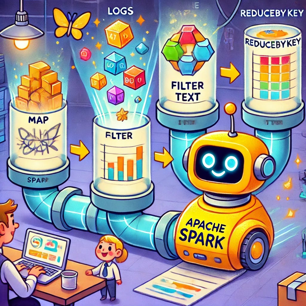 Transformations and Actions in spark : | by shubham mishra | Towards Dev