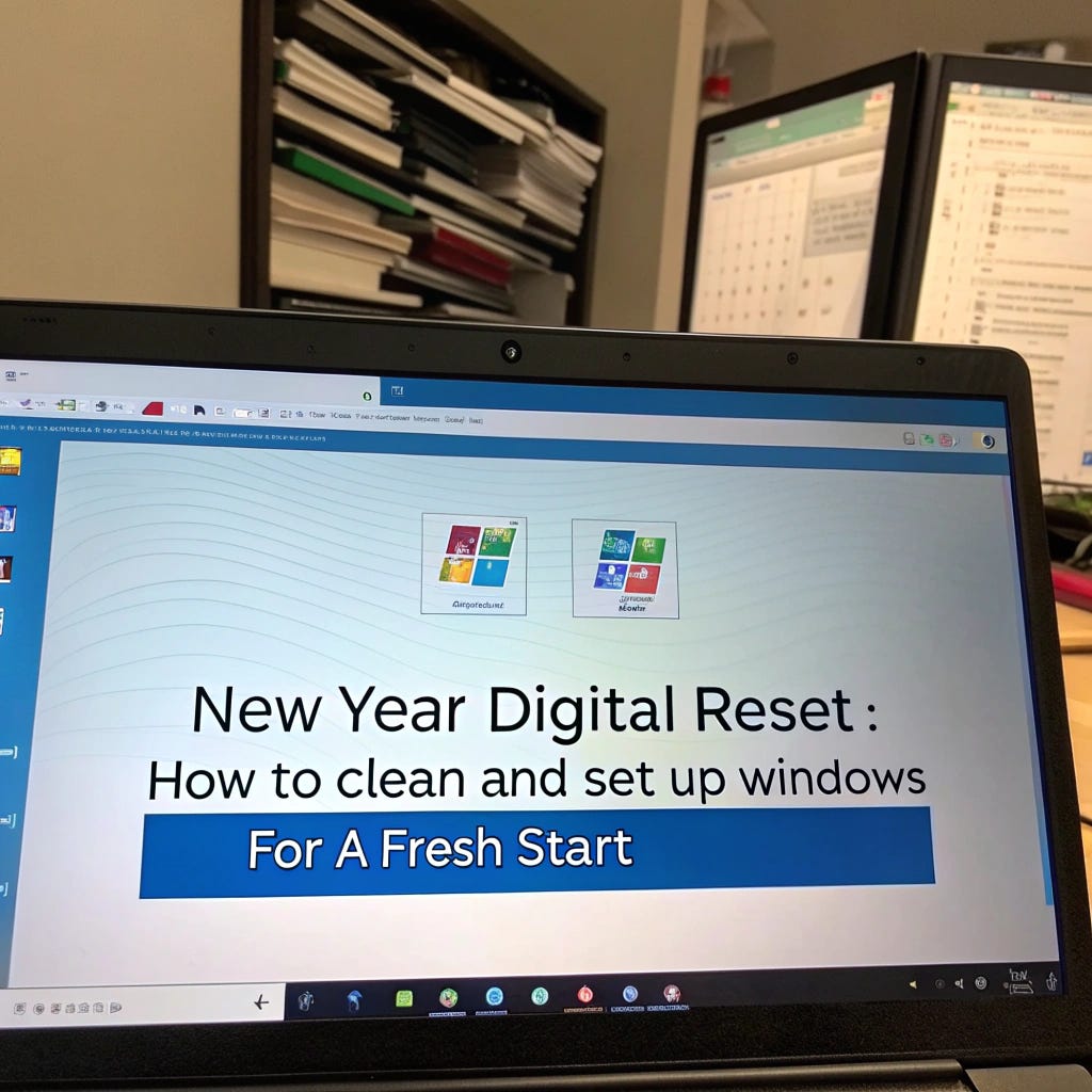New Year Digital Reset: How To Clean And Set Up Windows For A Fresh ...