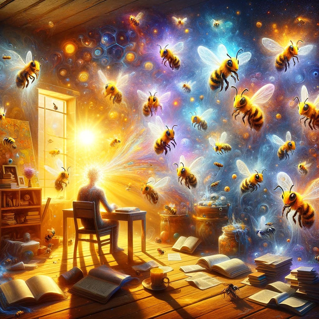 Buzz of Thoughts. Buzzing world within, where creativity… | by CJ Coop ...