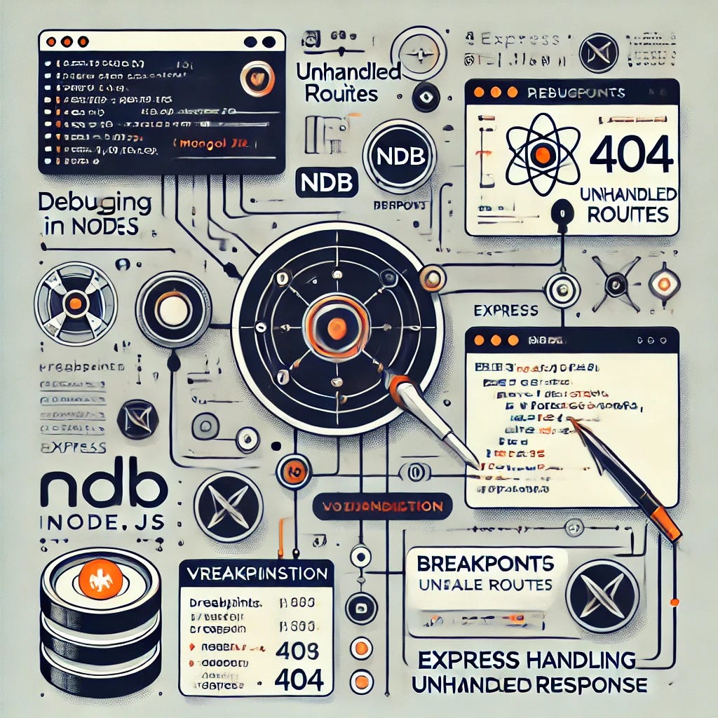 Debugging Node.js with ndb & Handling Unhandled Routes in Express | by ... Debugging Node.js with ndb & Handling Unhandled Routes in Express | by ...
