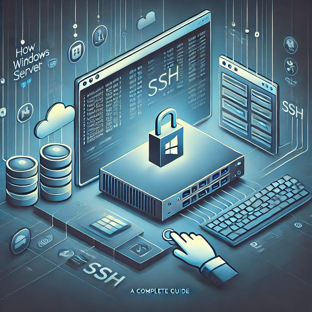 How to Access Windows Server via SSH: A Complete Guide | by Karthick Dkk | System Weakness