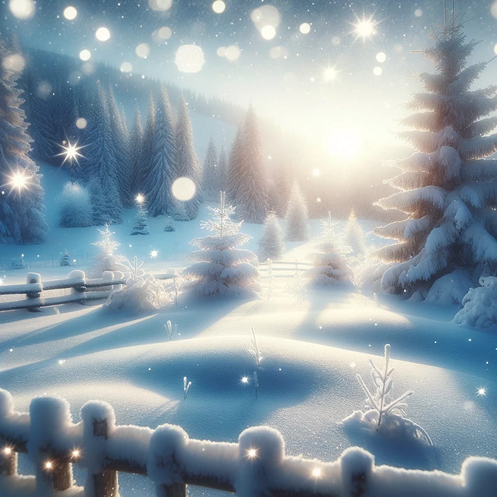 Haiku — 0018: Snow. Falling white…. | by Aswath | Haiku By Day | Medium