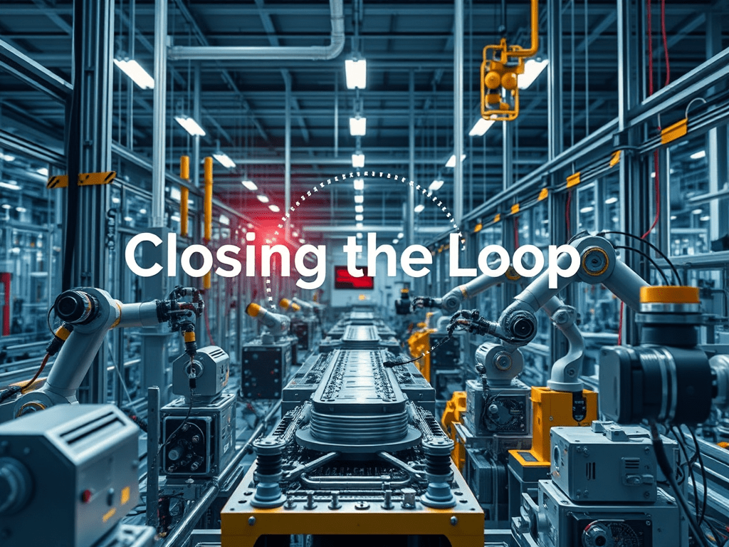 Closing the Loop: Agentic AI and IIoT in Self-Correcting Manufacturing ...