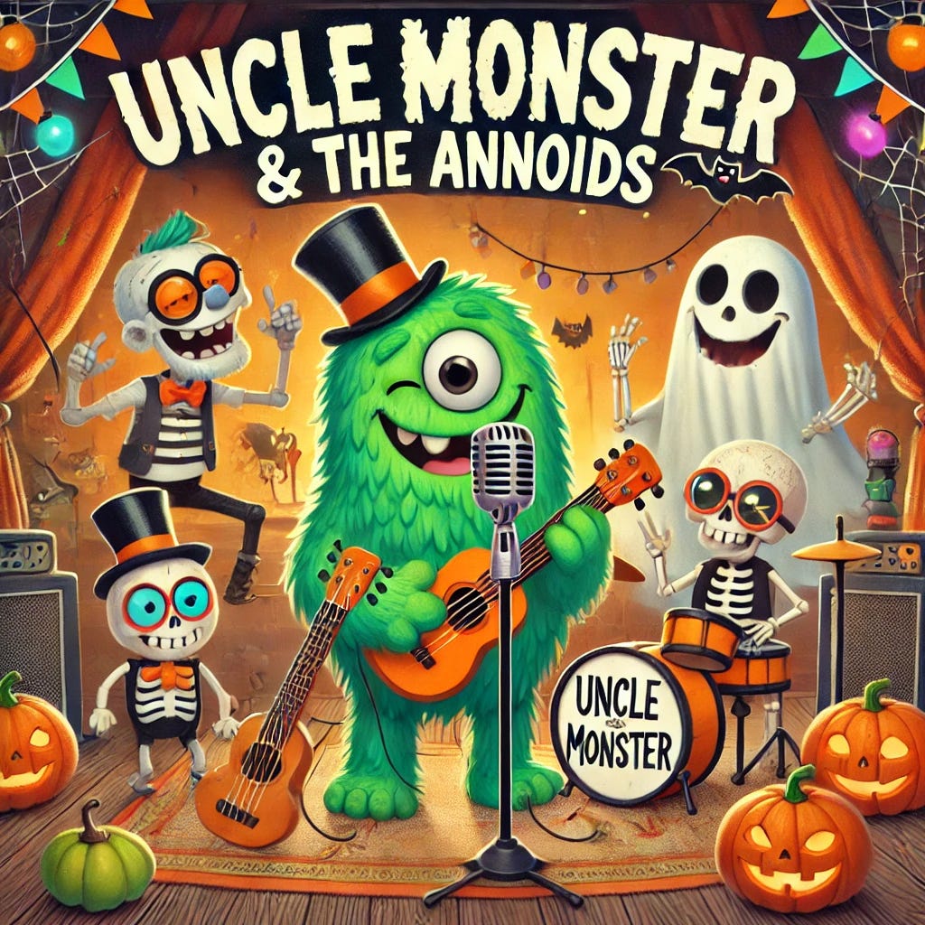 Uncle Monster & the Annoids: Spooky Tunes for Kids and the Kid-at-Heart ...