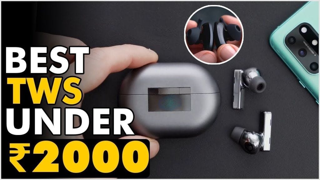 Top 5 Best TWS Earphones Under ₹2000 in 2021 | by Nik. | Medium