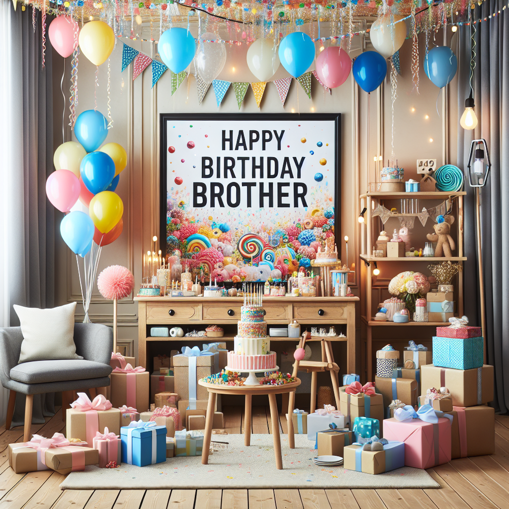 Birthday Decorations for Brother at Home | Incredible Ideas To ...