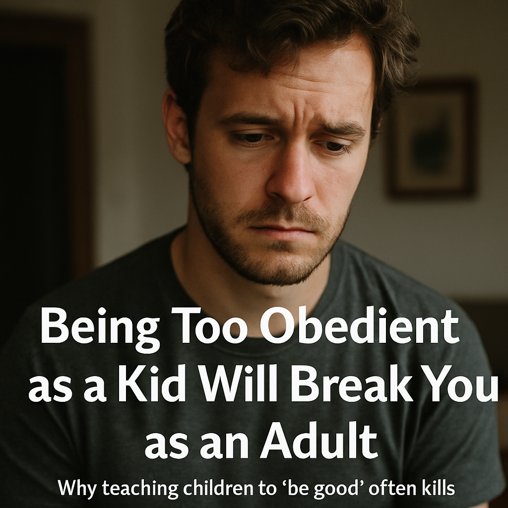 Being Too Obedient as a Kid Will Break You as an Adult Why teaching ...