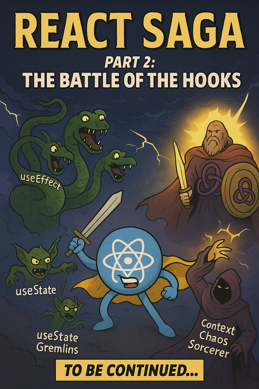 ⚡ React Saga: Part 2 — The Battle of the Hooks | by Muhammad Talha Khan | Sep, 2025 | JavaScript ...