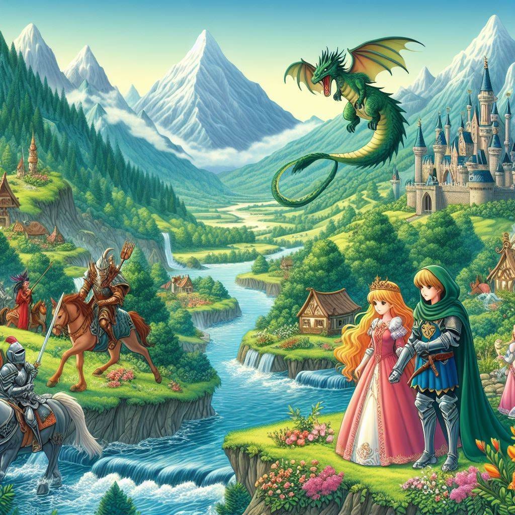 El Caballero de la Luz y la Princesa Valiente | by CryptoGoku | Mar ...