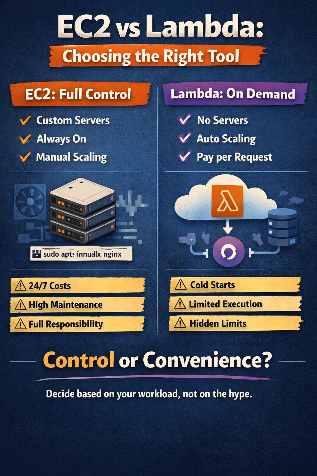 EC2 vs Lambda: Understanding AWS Compute Services | by Akshaybakade ...
