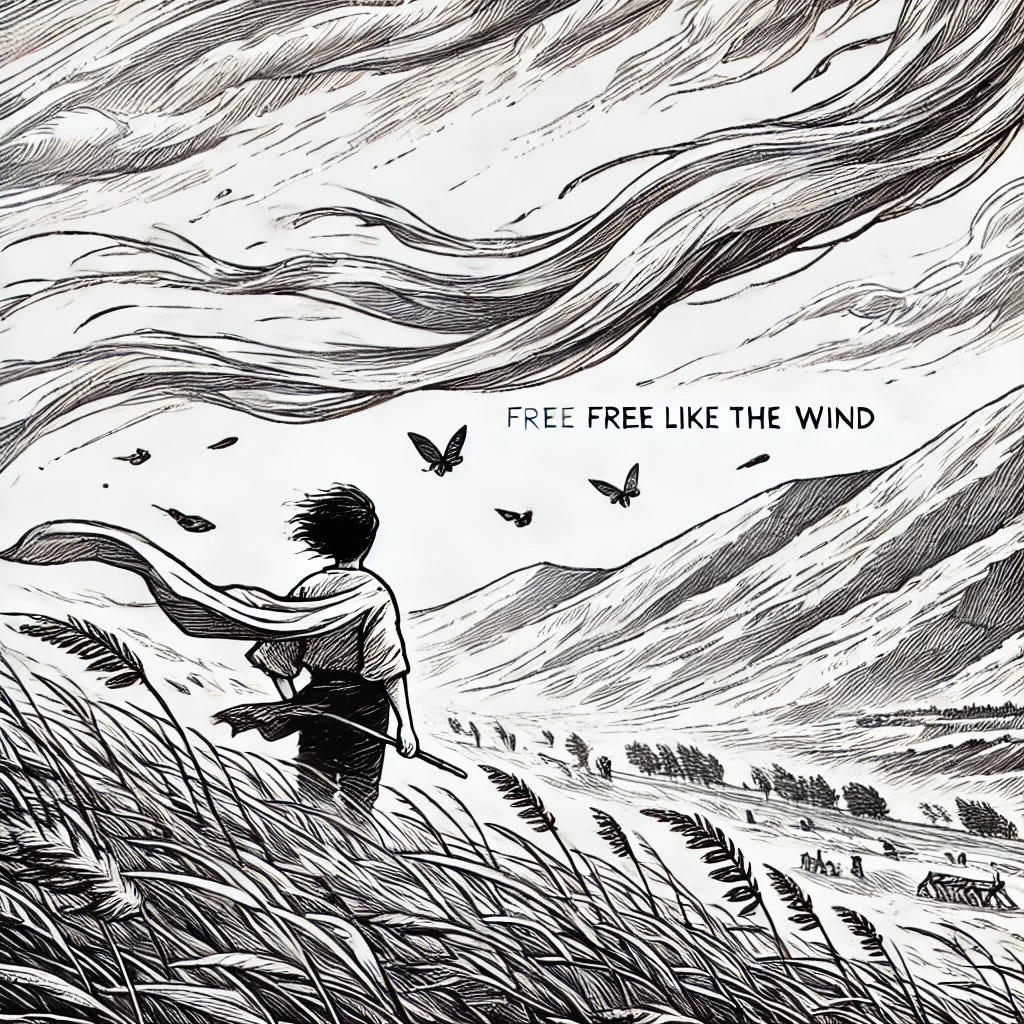 The wind should be free…... No matter what direction it blows | by Ava ...