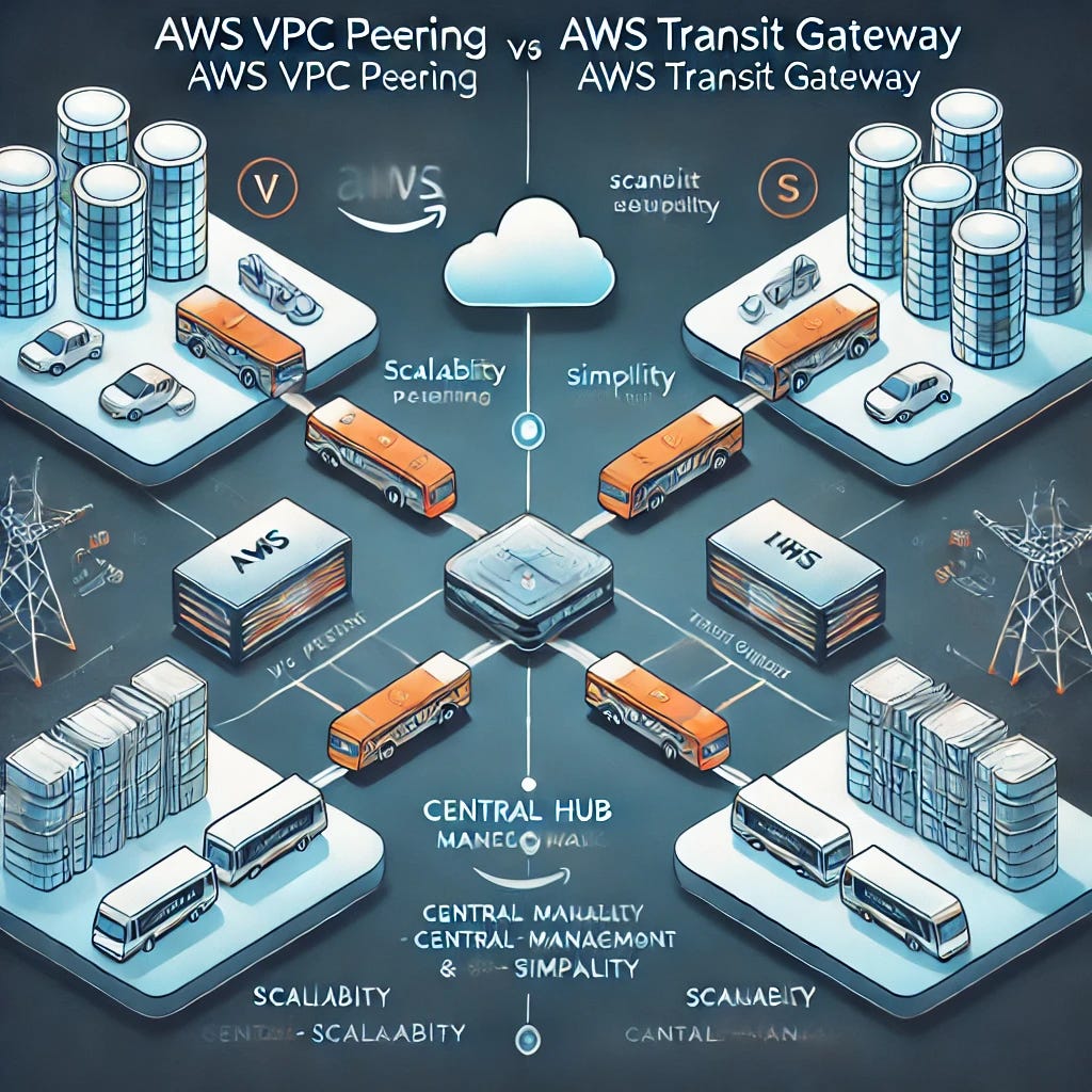 AWS VPC Peering vs. AWS Transit Gateway: The Networking Guide No One Told You About | by Charan ...