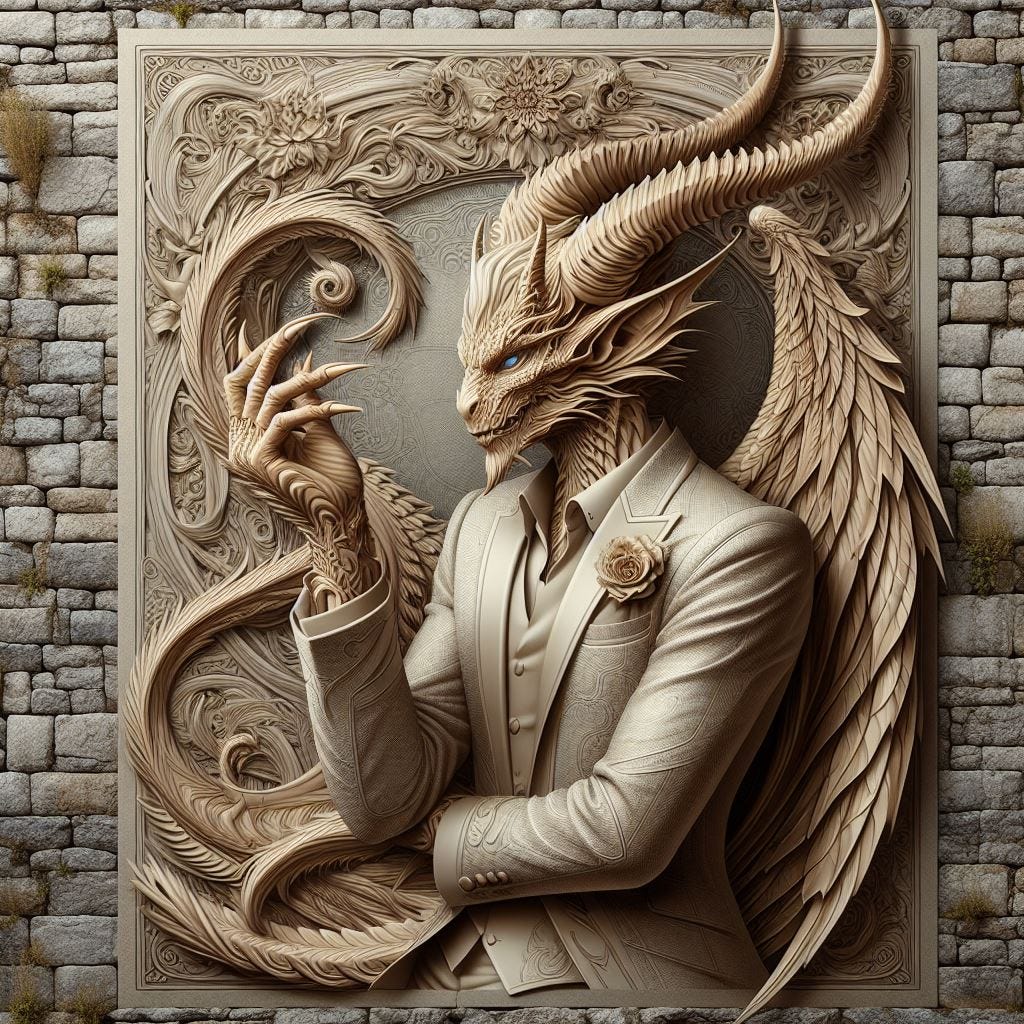 Day 56 with AI: Colors as Demons. I used AI to imagine what different ...