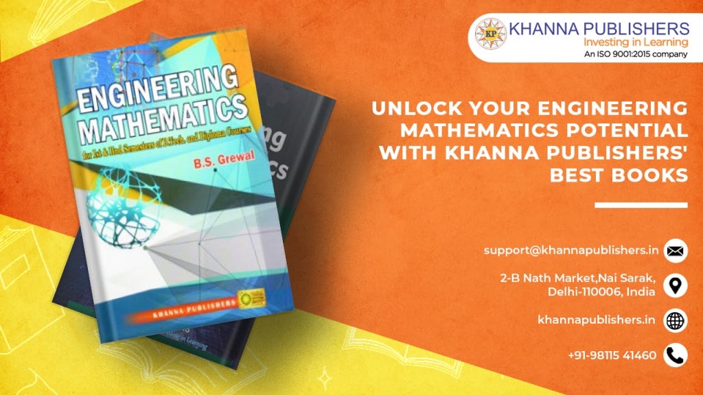 Unlock Your Engineering Mathematics Potential With Khanna Publishers ...